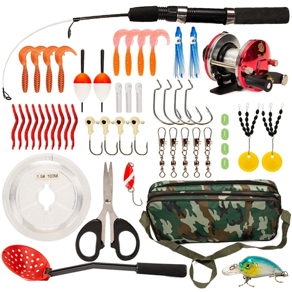 Click here for Graflsoa Winter Ice Fishing Kit With 50cm/67cm Rod... prices