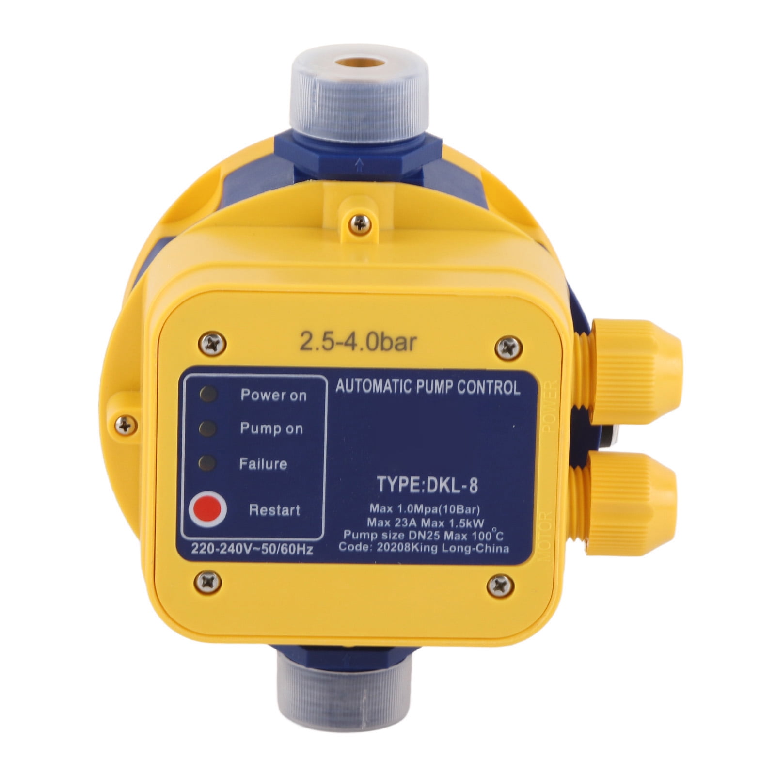 Water Pump Controller Adjustable Automatic Pump Switch Electric ...