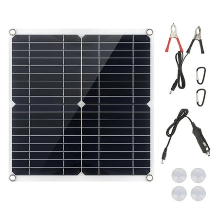BuyWeek Solar Power Board,Solar Board,20W 35W Outdoor Single Crystal ...