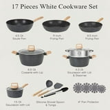 【Mother's Day Gifts】SODAY 12pcs Pots and Pans Set Non Stick Kitchen ...