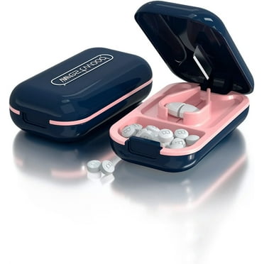 Equate Pill Cutter with Safety Shield and Magnifier, Plastic - Walmart.com