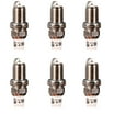 TOPAZ 6PCS Iridium Spark Plugs for BMW E60 E90 E92 E93 Z4 335i 740i ...