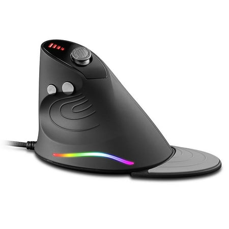 Zelotes C-10 Wired Vertical Mouse 1000-10000dpi 12 Buttons Rgb Backlit ...