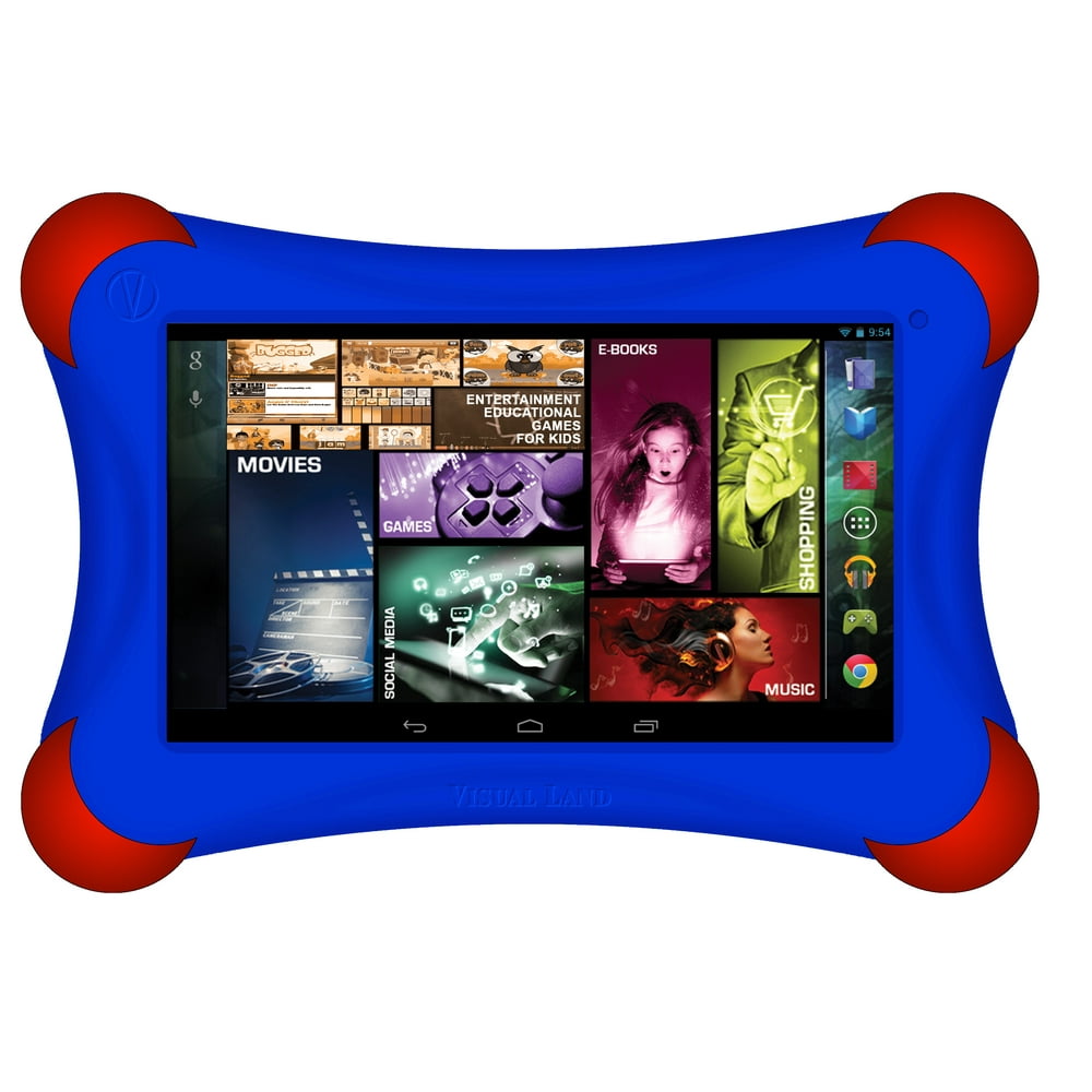 Visual Land Prestige 7" Quad Core Tablet 16GB includes Bumper - Walmart ...