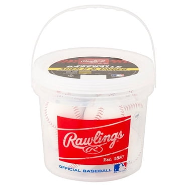 Rawlings Official League Recreational Use Fastpitch Softballs, 10 inch ...