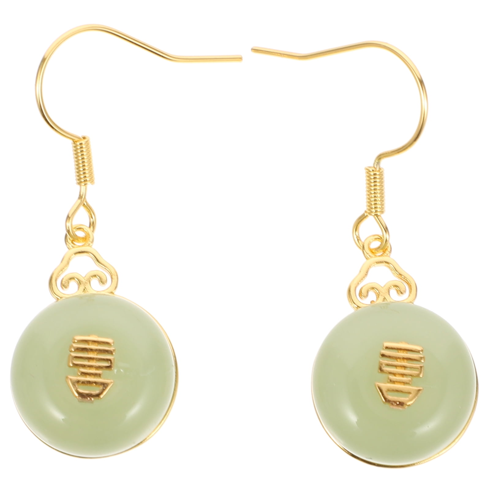 Click here for Homemaxs 1 Pair Jade Earrings Women Jade Jewelry J... prices