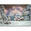 Free Shipping! Trademark Fine Art Canvas Print Winter Landscape ...