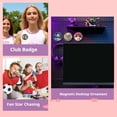 1.85" Touch Screen Digital Badge, Bluetooth Customizable GIF Video ...