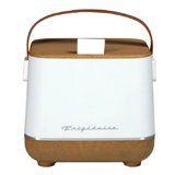 Frigidaire 6-Can Portable Mini Fridge, White (Restored) - Walmart.com