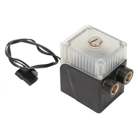 CPU Water Pump, Computer Water Pump 4pin Connector 12V 450L/H Ultra ...