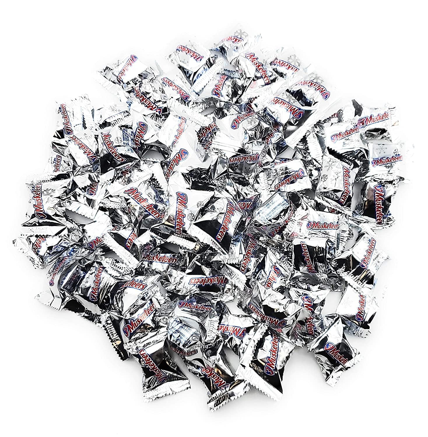 3 Musketeers Mini Bars, Mini Bite Size Chocolate Candy 5 Pounds ...