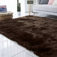 Sanmadrola Area Rugs for Living Room Bed Room Rugs Faux Fur Rug Faux ...
