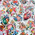 Human Body Organs Floral Stickers - 50Pcs Waterproof Vinyl Anatomy ...