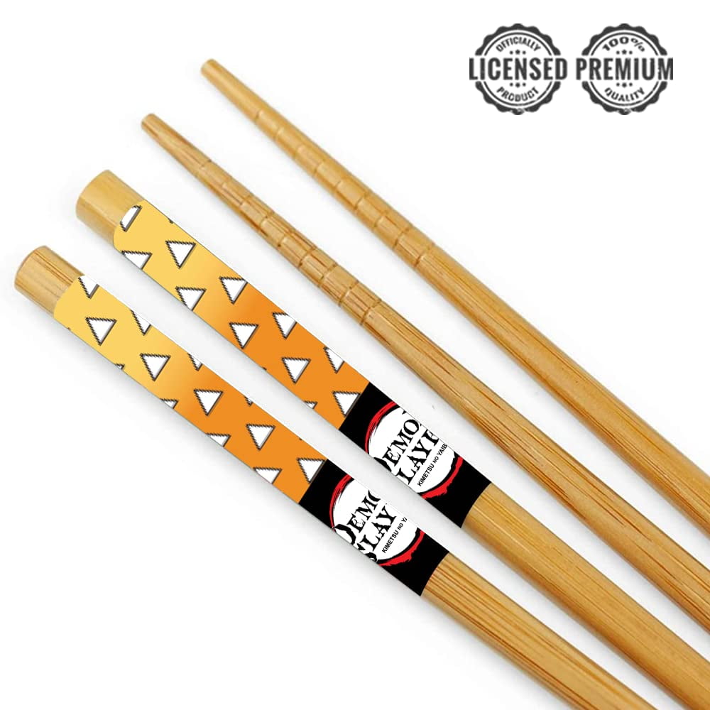 Buy Official Licensed Demon Slayer 4 Sets of Chopsticks with Nezuko ...
