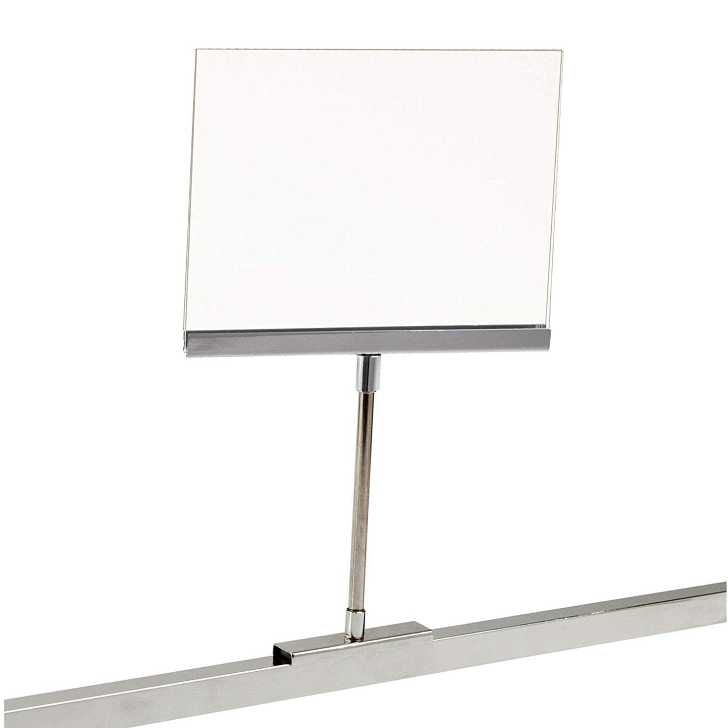 Retail Rack Acrylic Frame Magnetic Base Sign Holder, 5.5" x 7" Card ...