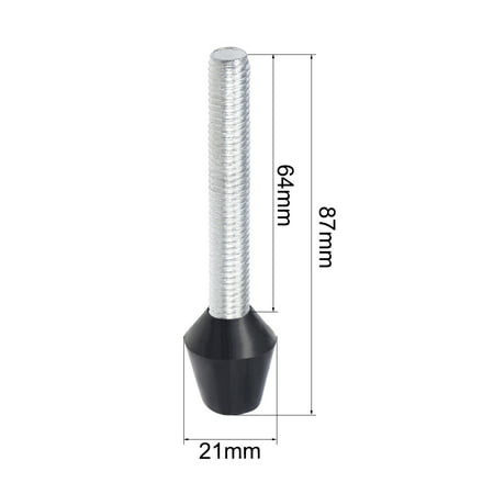 M10x87mm Carbon Steel Toggle Clamp Screw Assembly with Rounded Spindle ...