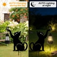 Solar Lights Outdoor Decor with Cat-Shaped,for Patio Decor Garden Decor ...