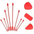 8 Pcs Beaker Silicone Spatula Body Lotion Scraper - Walmart.com