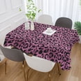 60x90in Square Printed Tablecloth Easy-Care Decorative Table Cloth for ...