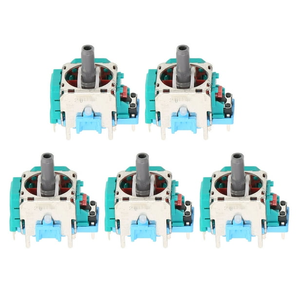5pcs 3D Rocker Analog Joystick Sensor Module Professional Replacement Analog Stick Joystick ...