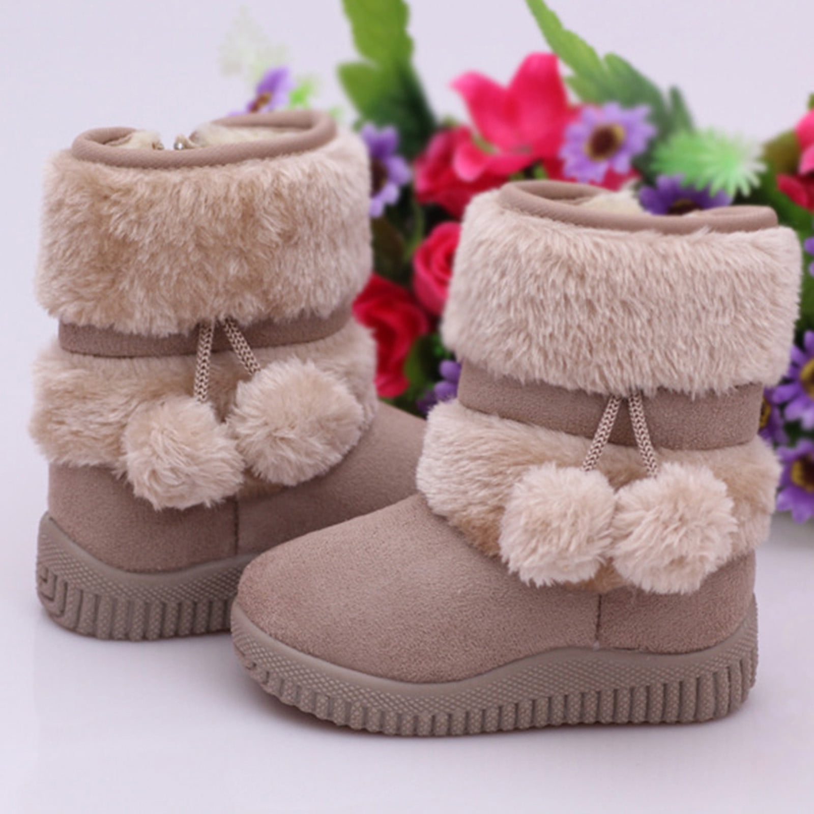 Click here for Lolmot Toddler Snow Boots For Boys Girls Kids Outd... prices
