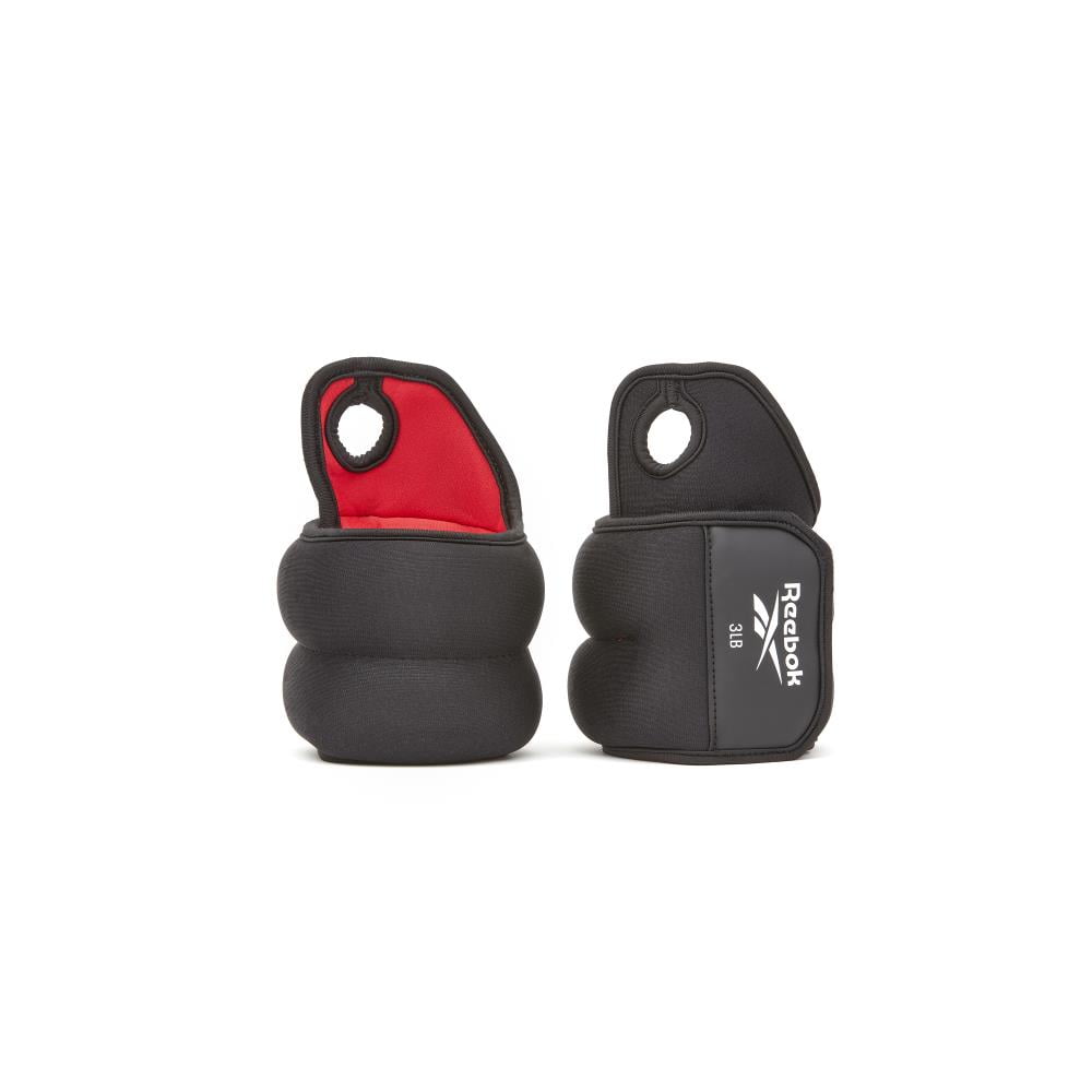 Reebok 6 Lb Wrist Weights Pair Of 2 Weights 3 Lb Each Walmart