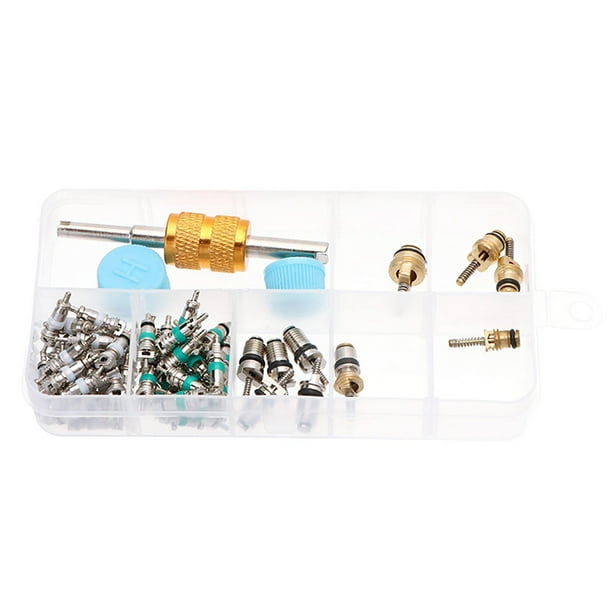 xinxixnxx 63 Pieces/Kit Car Air Conditioning Valve Core Detachable ...