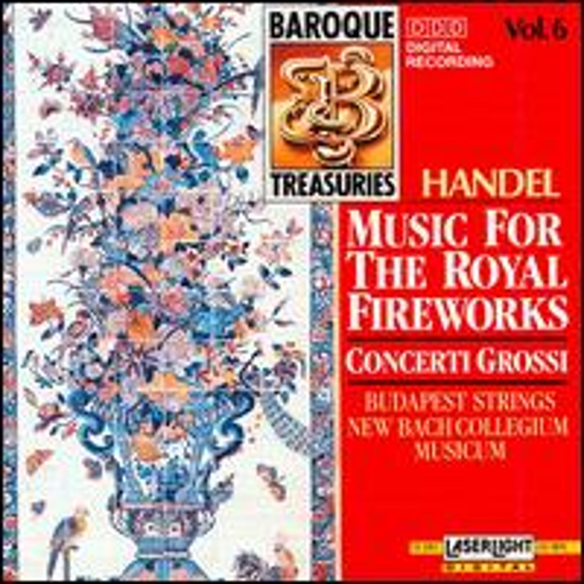 Handel: Music for the Royal Fireworks (CD) by Budapest Strings, Neues ...