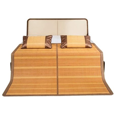 Summer Bamboo Mat to Sleep Cooling Bamboo Mat Breathable Sleeping Pad ...