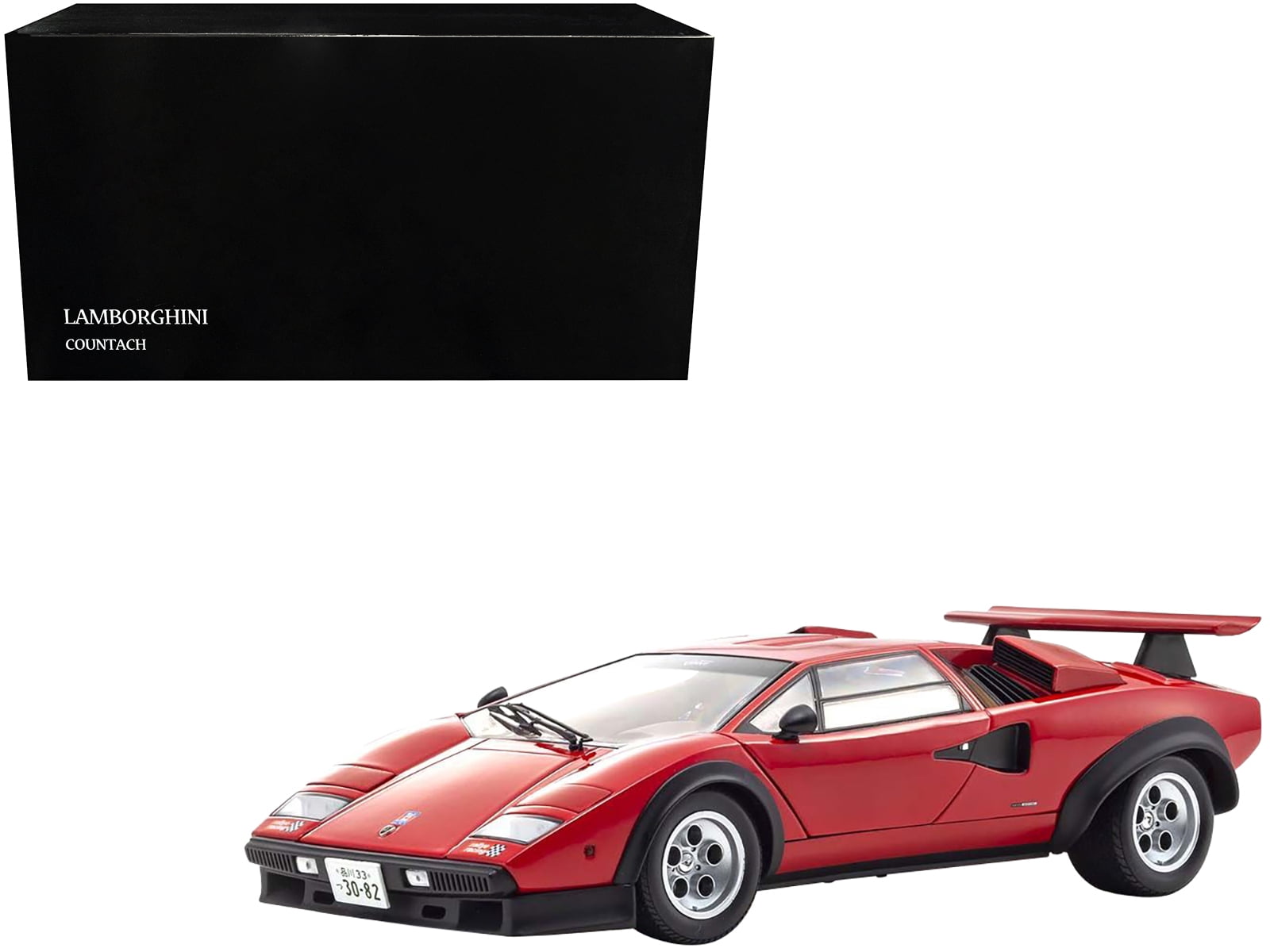 Lamborghini Countach Walter Wolf Red and Black 118 Macao | Ubuy