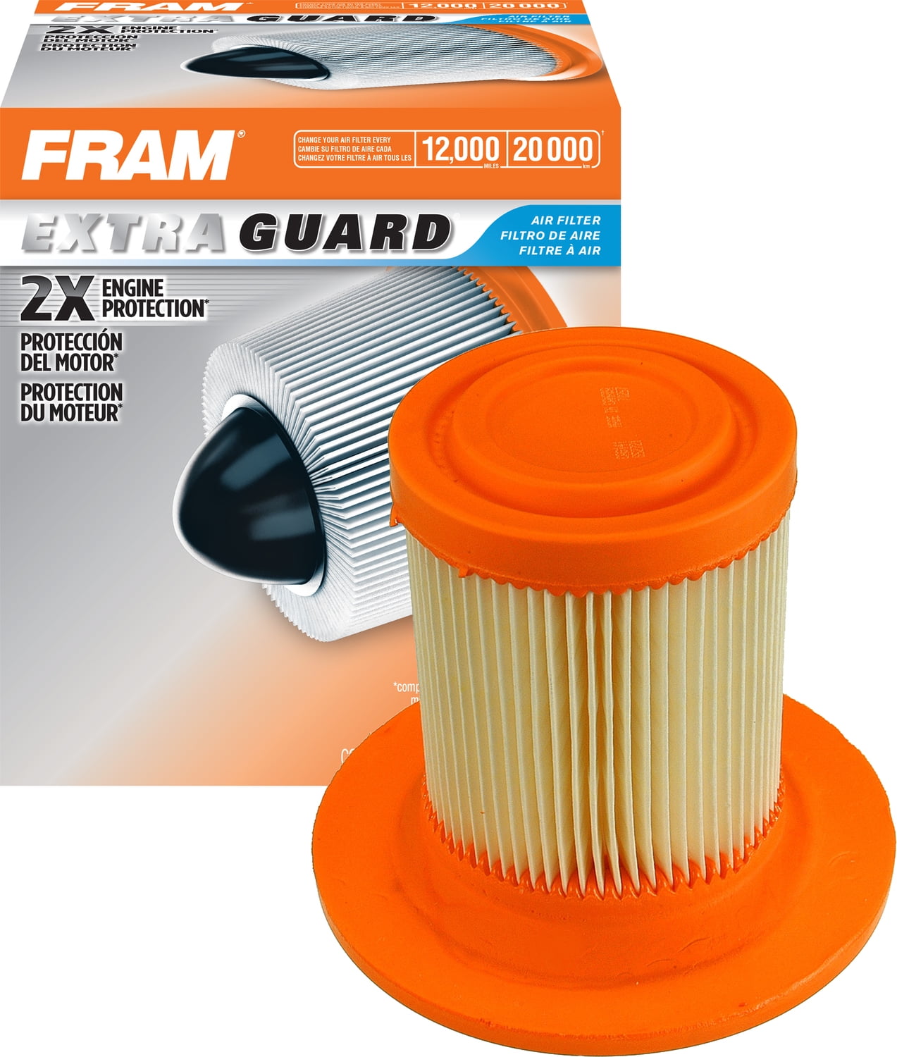 FRAM Extra Guard Air Filter, CA8141 for Select Ford and Mercury ...