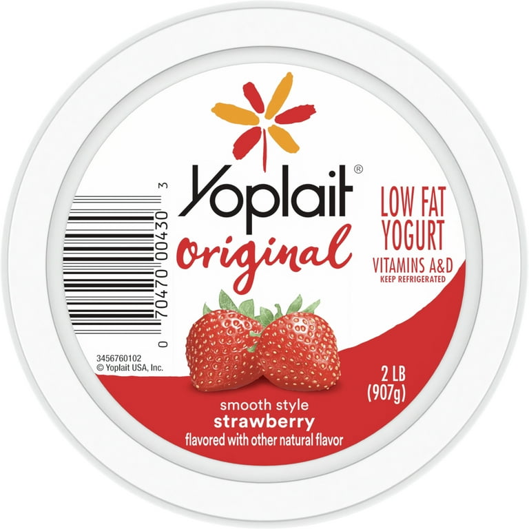 Yoplait Strawberry Yogurt Yoplait Original Single Serve Strawberry