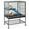 MidWest Homes Deluxe Critter Nation Double Unit Cage - Large Ferret ...