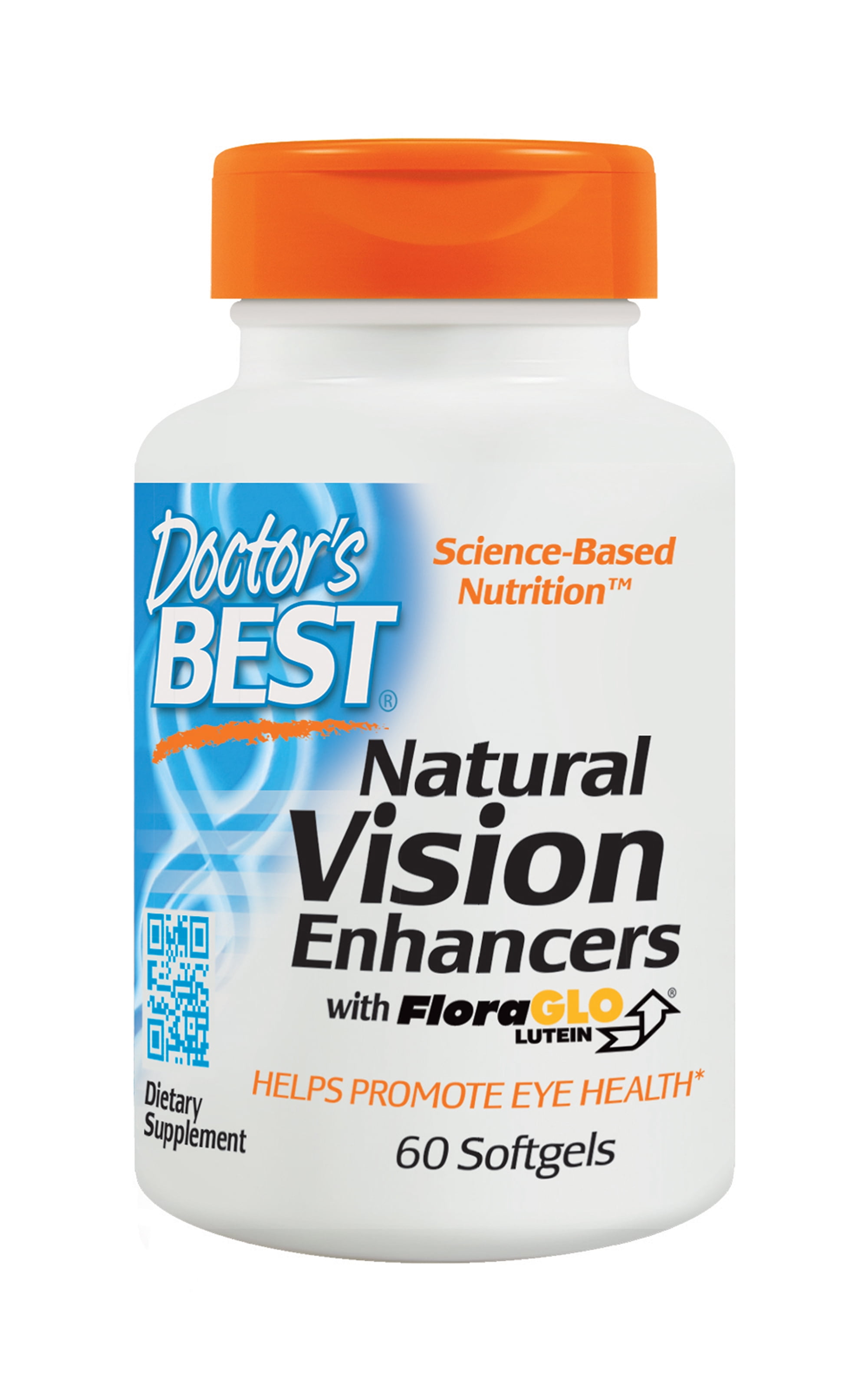 Doctor's Best Natural Vision Enhancers wtih FloraGLO Lutein, Non-GMO ...