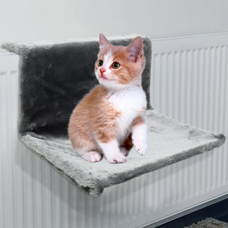 Cat Radiator Bed, Warm Cosy Removable Cat Bed Detachable Cat Window ...