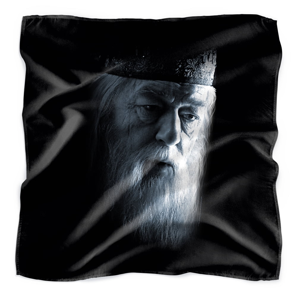 Harry Potter Dumbledore Face Bandana (21 in x 21 in) - Walmart.com