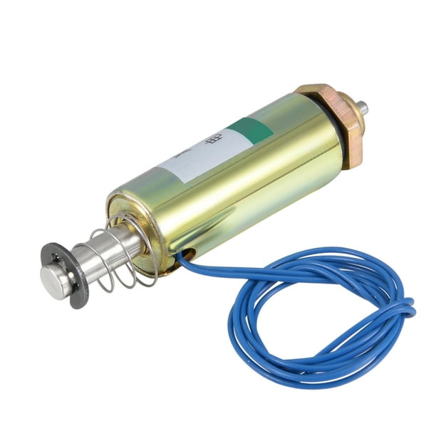 DC 24V 0.95A 23W 5N 6mm Pull Push Type Linear Motion Solenoid ...