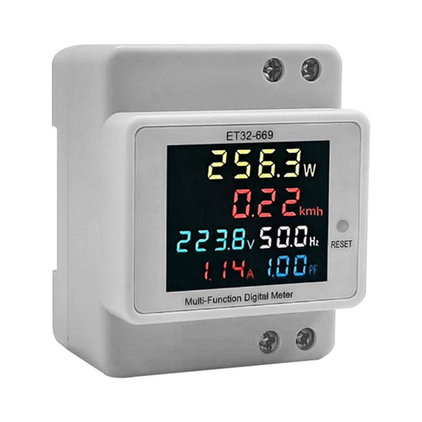 Electricity Meter Intelligent Electricity Meter 220V Voltage Current ...