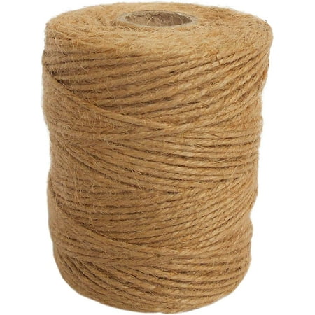 Jute Rope, 3mm Packing Hemp Rope for Decorating Garden Floral Binding ...