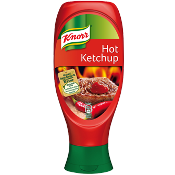 Hot Tomato Ketchup Knorr 430ml