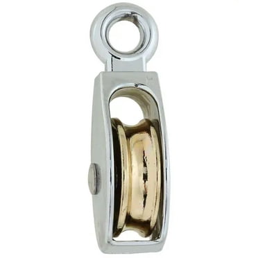 National Hardware N233-254 3219BC Wall and Ceiling Mount Single Pulley ...