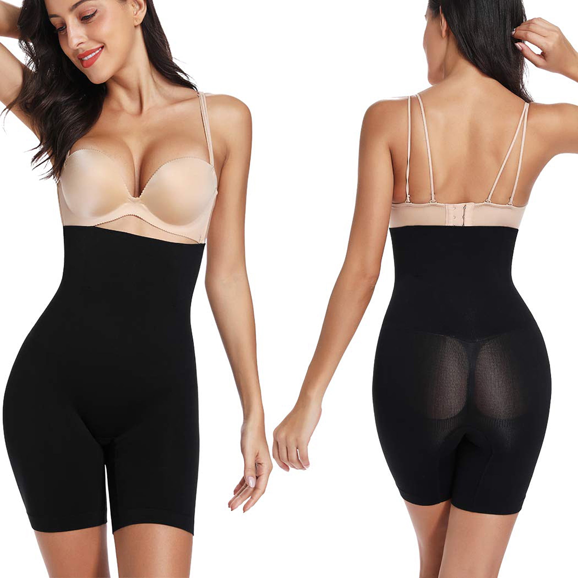 Lilvigor Women Tummy Control Body Shaper Waist Trainer Shapewear High