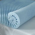 Slumber Solutions King Size 2.5" Gel 5-Zone Memory Foam Topper ...