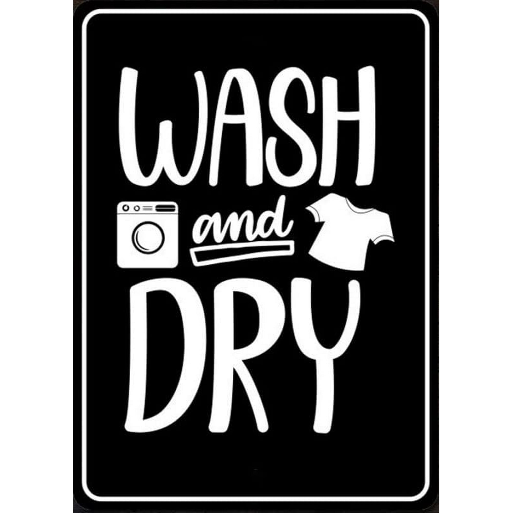 Click here for Aocisuki Wash And Dry Sign  Cute Laundry Sign  Lau... prices