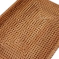 BOKYAN Serving Basket Tray with Handles Rattan Rectangle Large Capacity ...