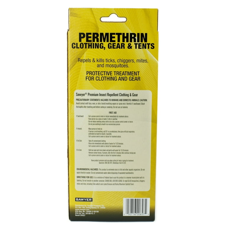 Sawyer Permethrin Ticks