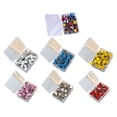 100Pcs Heart Shape Push Pins Metal Thumb Tacks Cork Notice Board Pins ...