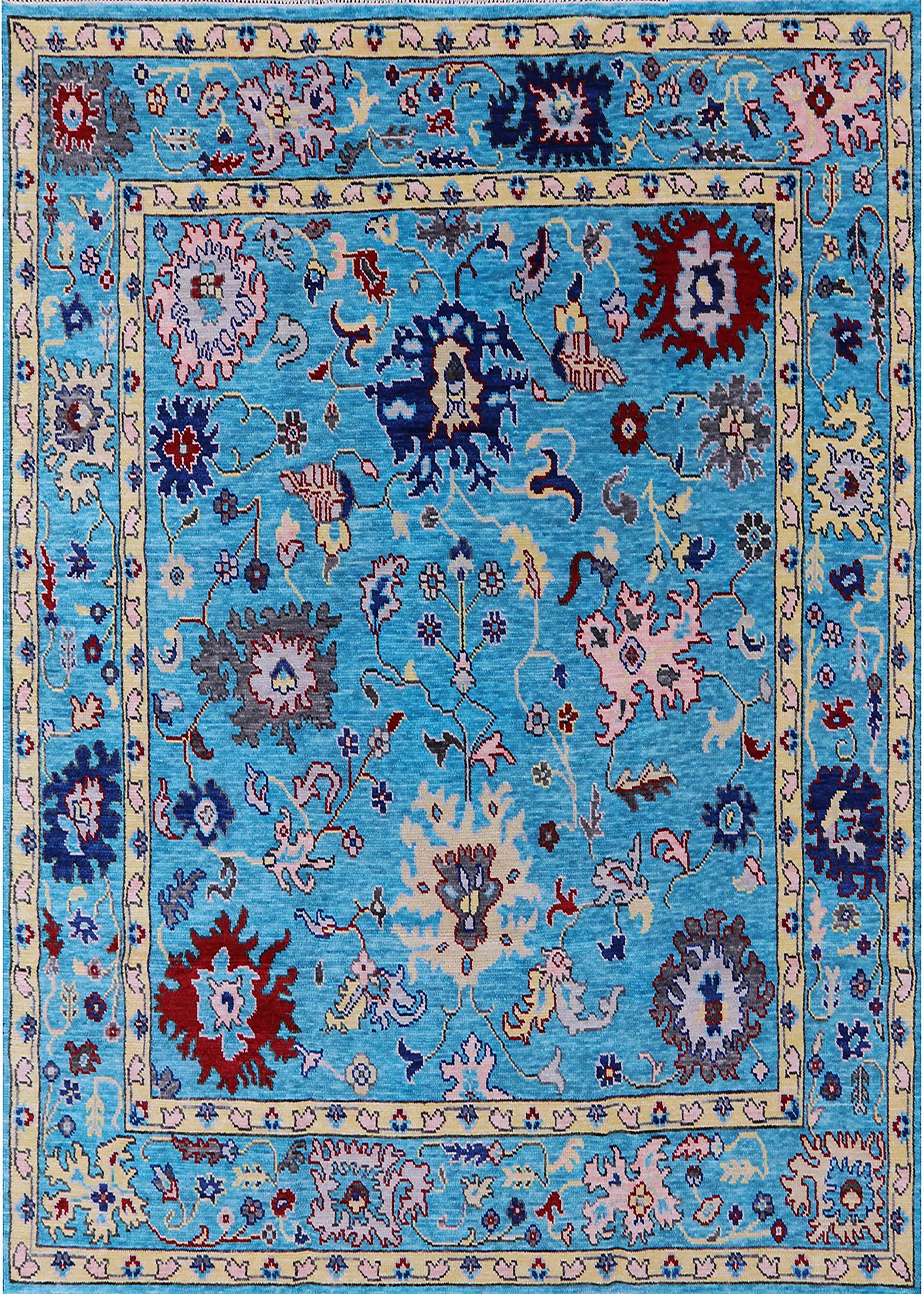 Ahgly Company Indoor Rectangle Mid-Century Modern Deep Turquoise Green ...