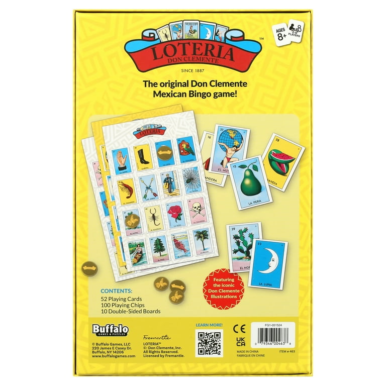 Lotería Online Loteria Authentic Mexican Game, Bingo Game With Colorful ...