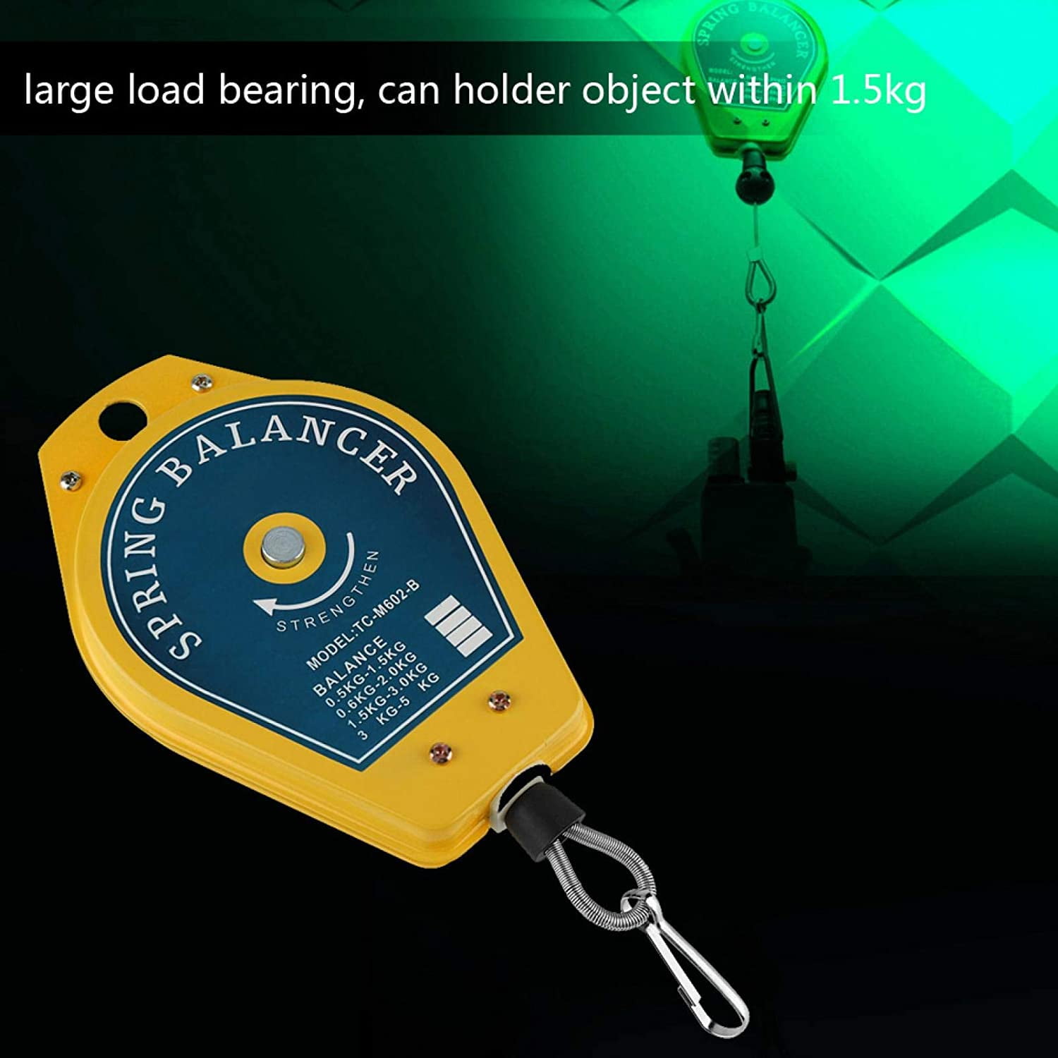 Spring Balancer 0.5-1.5kg retráctil Spring Balancer Tool Fixtures ...